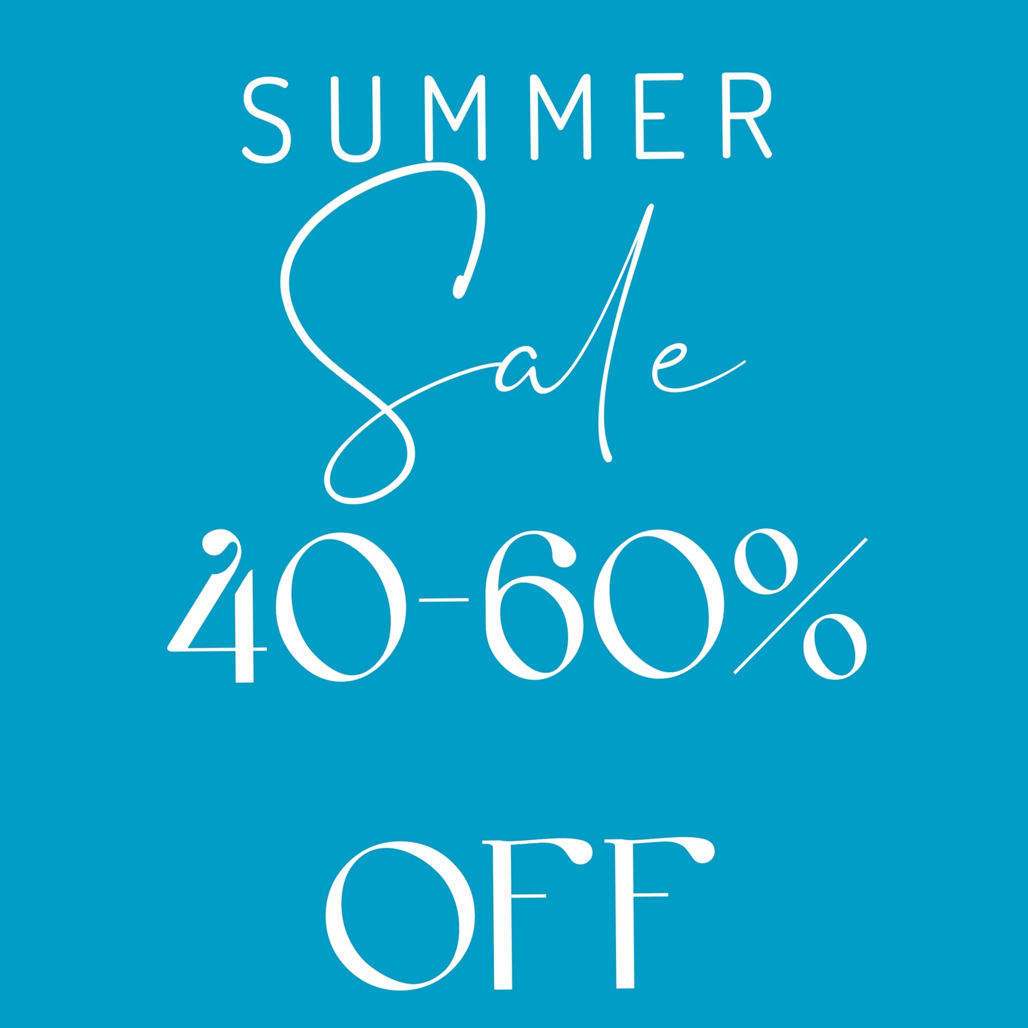 40-60% Off Biggest Summer Sale! – Penelope’s of Otaki